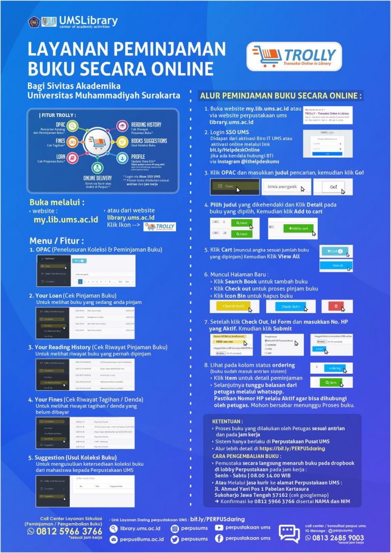 Informasi Perpustakaan UMS – UMS Library and Digital Services Center