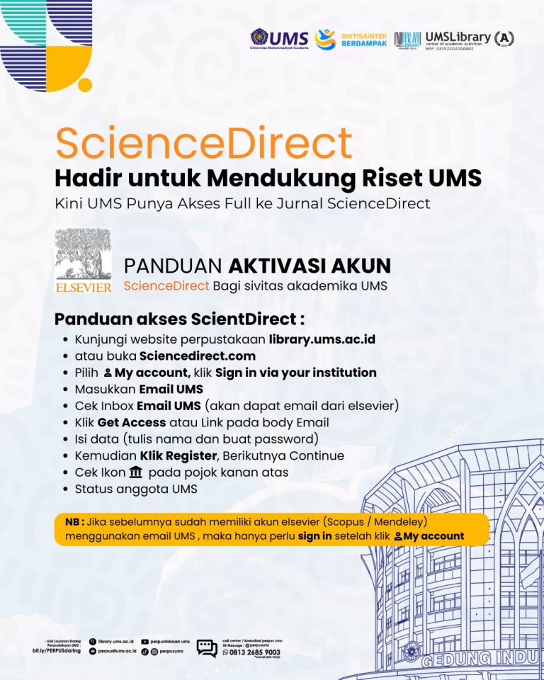 Informasi Perpustakaan UMS – UMS Library and Digital Services Center